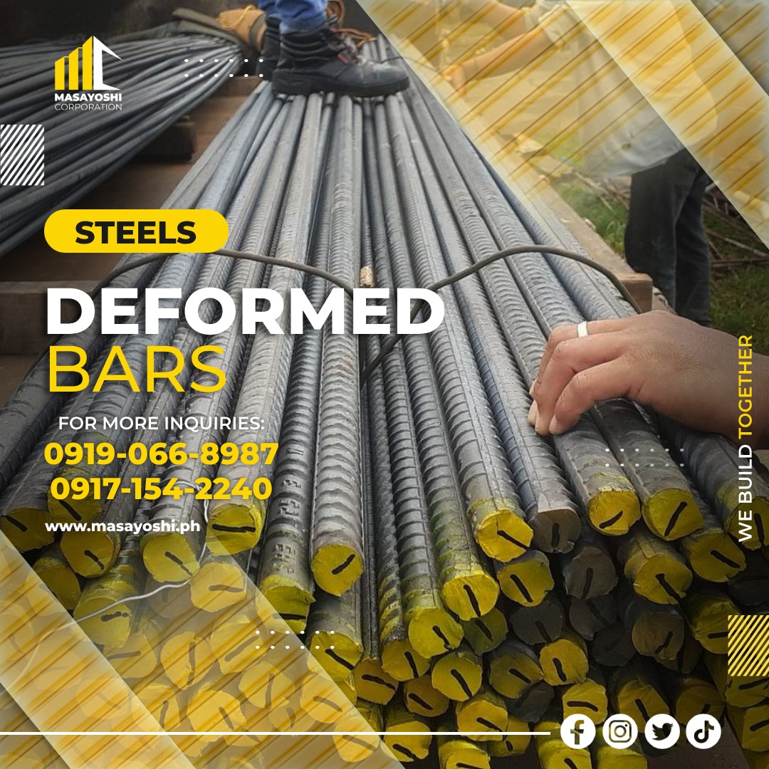 Deform Bar Grade 33 6M 10mm | Steel Bars | Corrugated Bar | Deformed ...