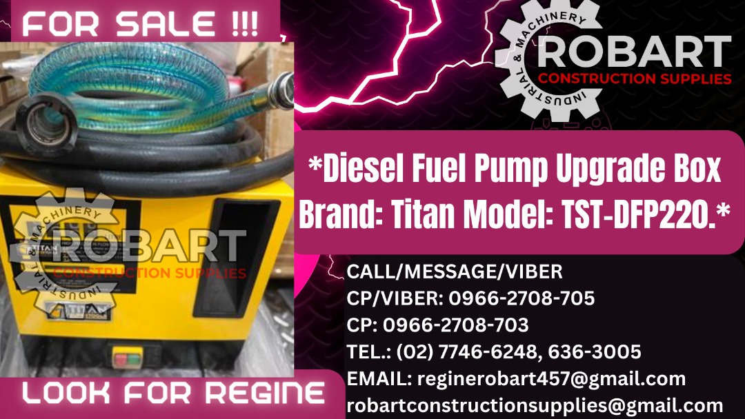 *Diesel Fuel Pump Upgrade Box Brand: Titan Model: TST-DFP220 ...