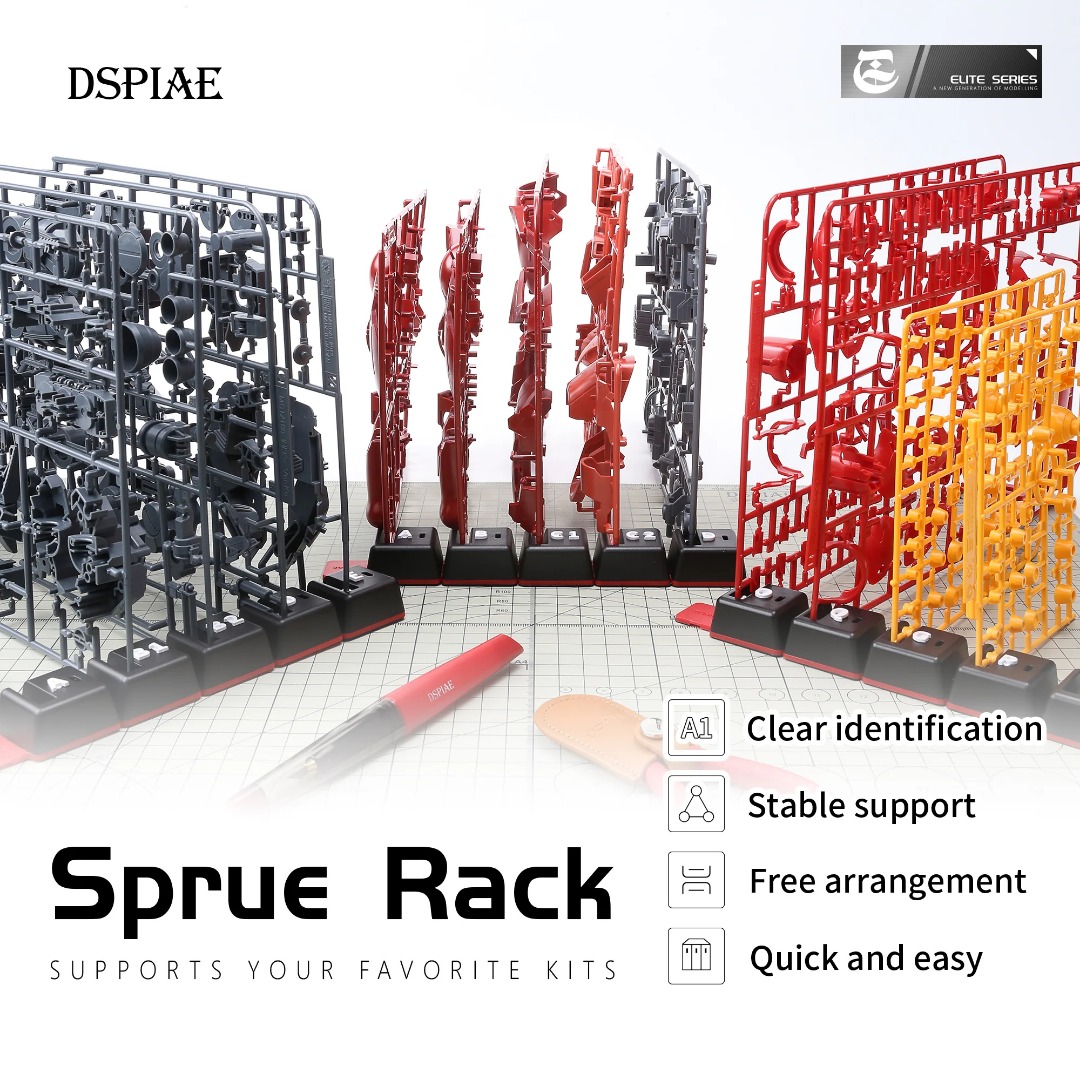 [1st Feb] DSPIAE Sprue Rack, Hobbies & Toys, Stationery & Craft, Craft ...