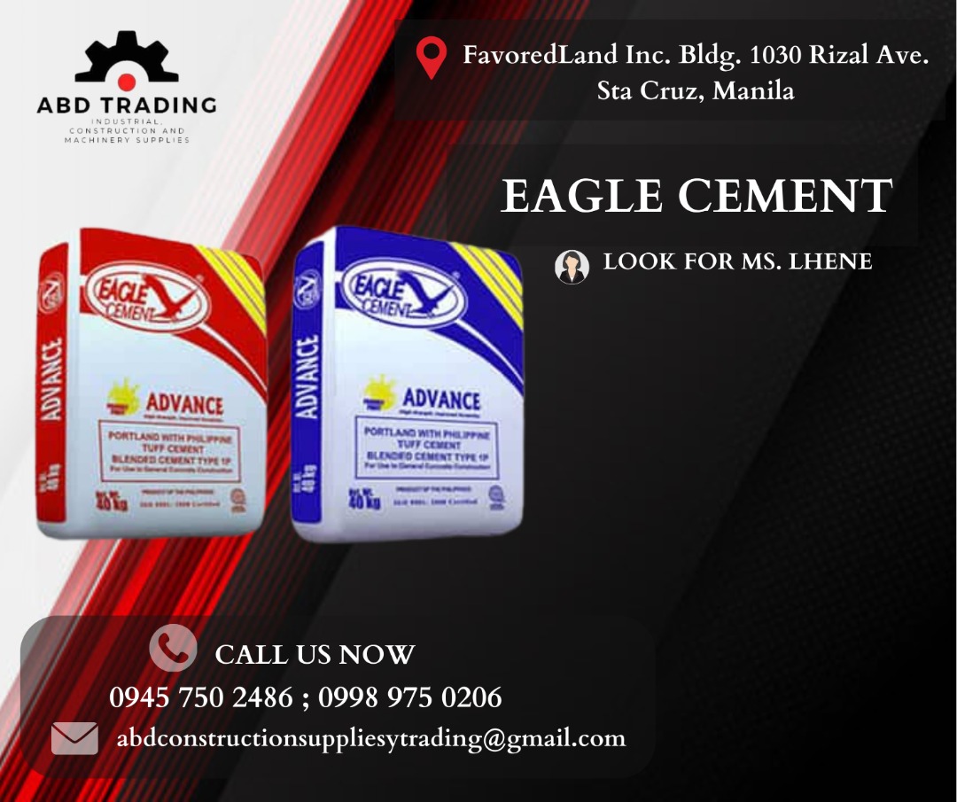 EAGLE CEMENT, Commercial & Industrial, Construction Tools & Equipment on Carousell