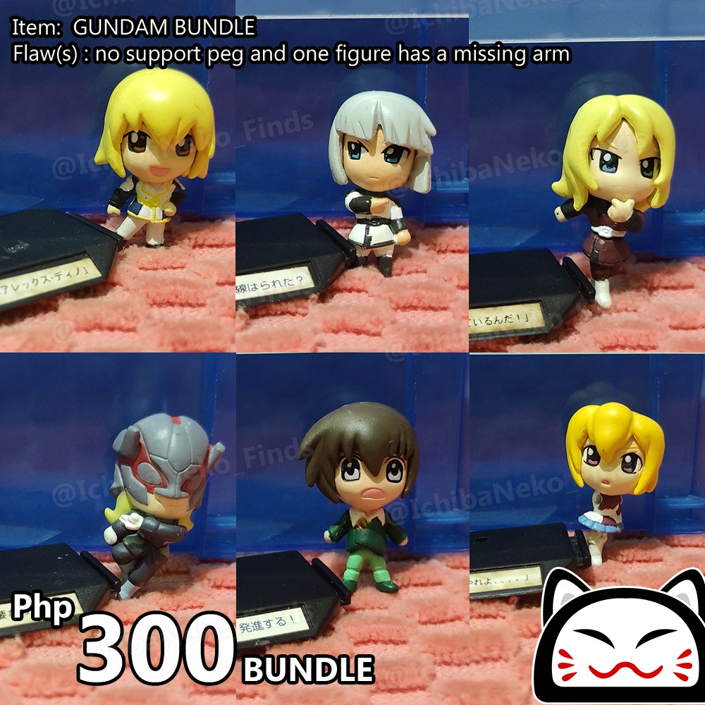 Gundam Seed Mini Figures Set of 6, Hobbies & Toys, Toys & Games on ...