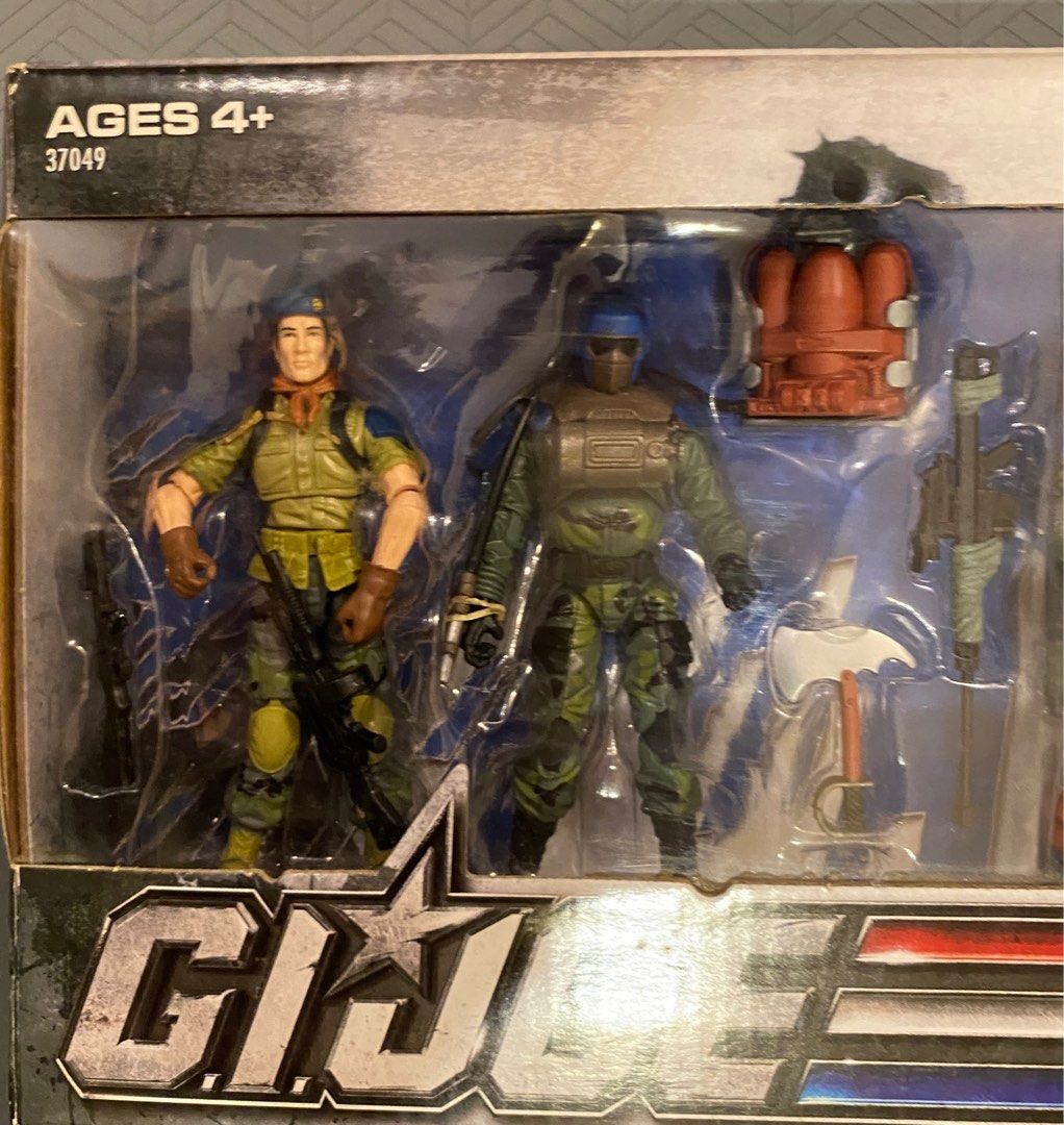 Hasbro Gl Joe Slaughters Marauders Battle 7 Figures set 3.75, 興趣及遊戲, 玩具 ...