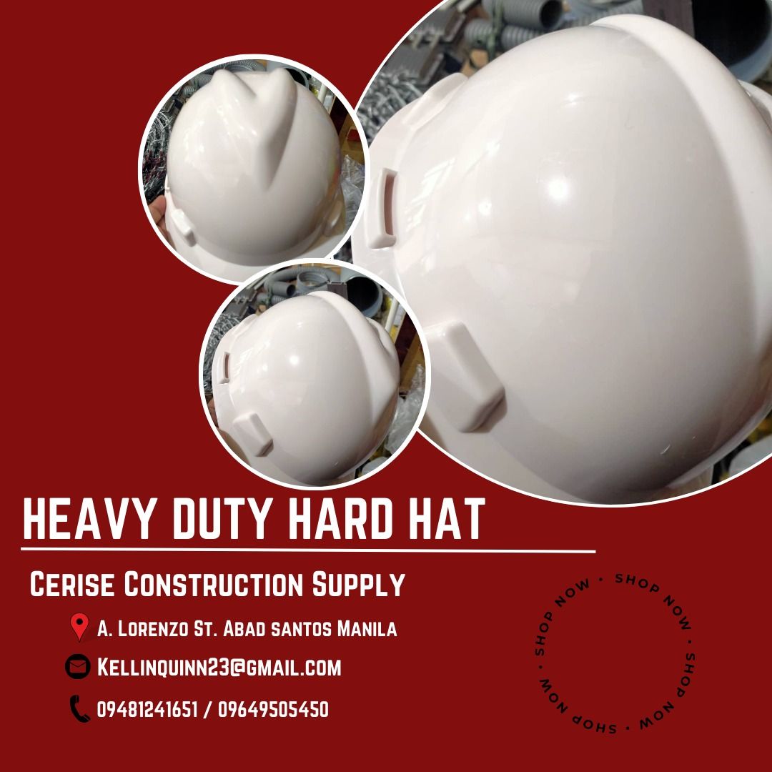 Heavy Duty Hard Hat, Commercial & Industrial, Construction Tools ...