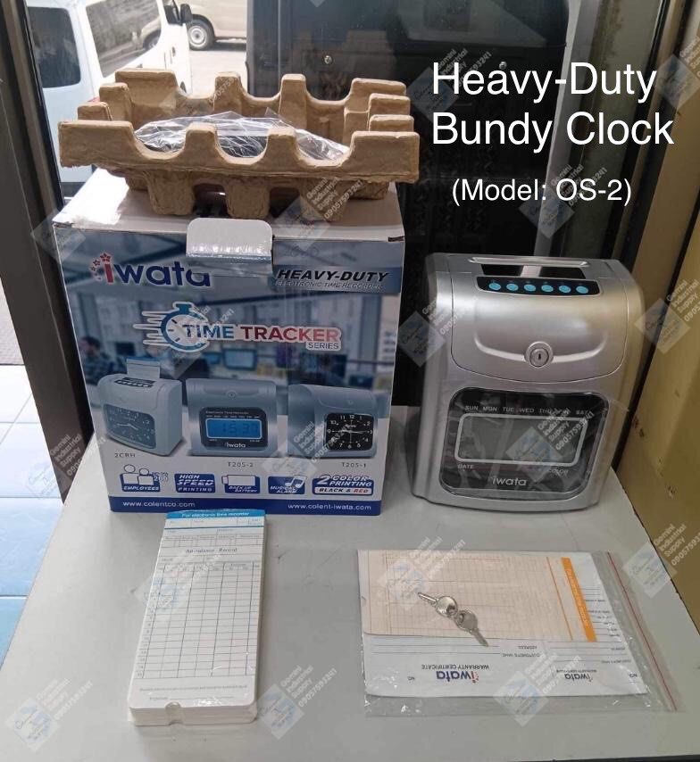 Heavy-Duty Bundy Clock, Furniture & Home Living, Home Decor, Clocks on ...