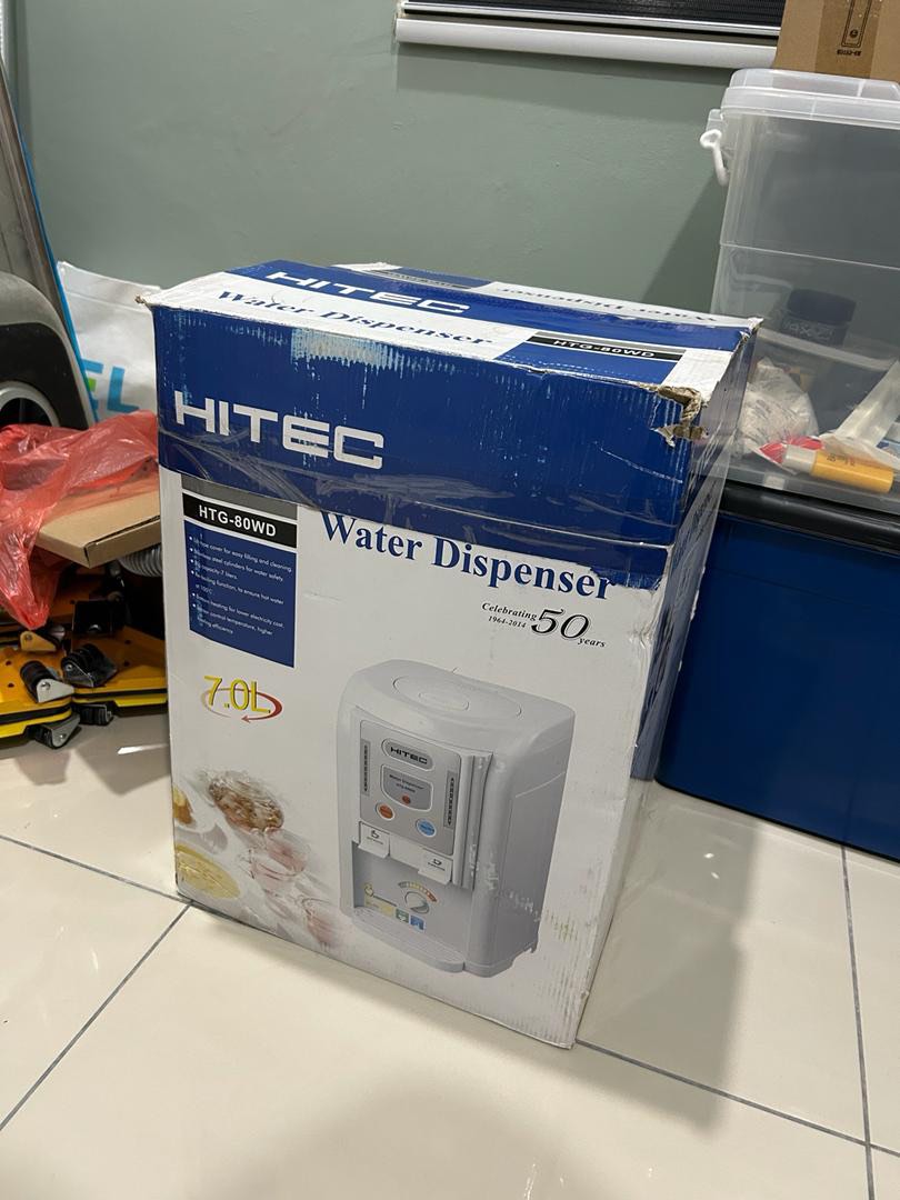 Hitec water dispenser HTG-80WD 7 litre Thermo Pot, TV & Home Appliances ...