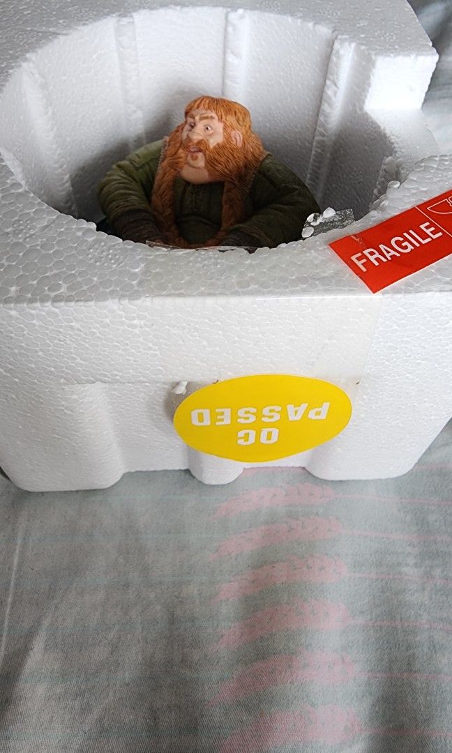 Hobbit Mini Statue Bombur Barrel Rider - Mini Statue, Black, Hobbies ...