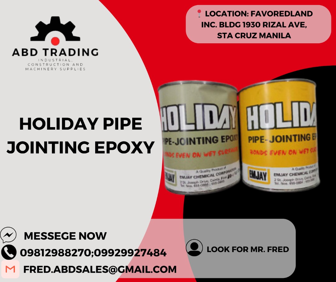HOLIDAY PIPE JOINTING EPOXY, Commercial & Industrial, Construction ...