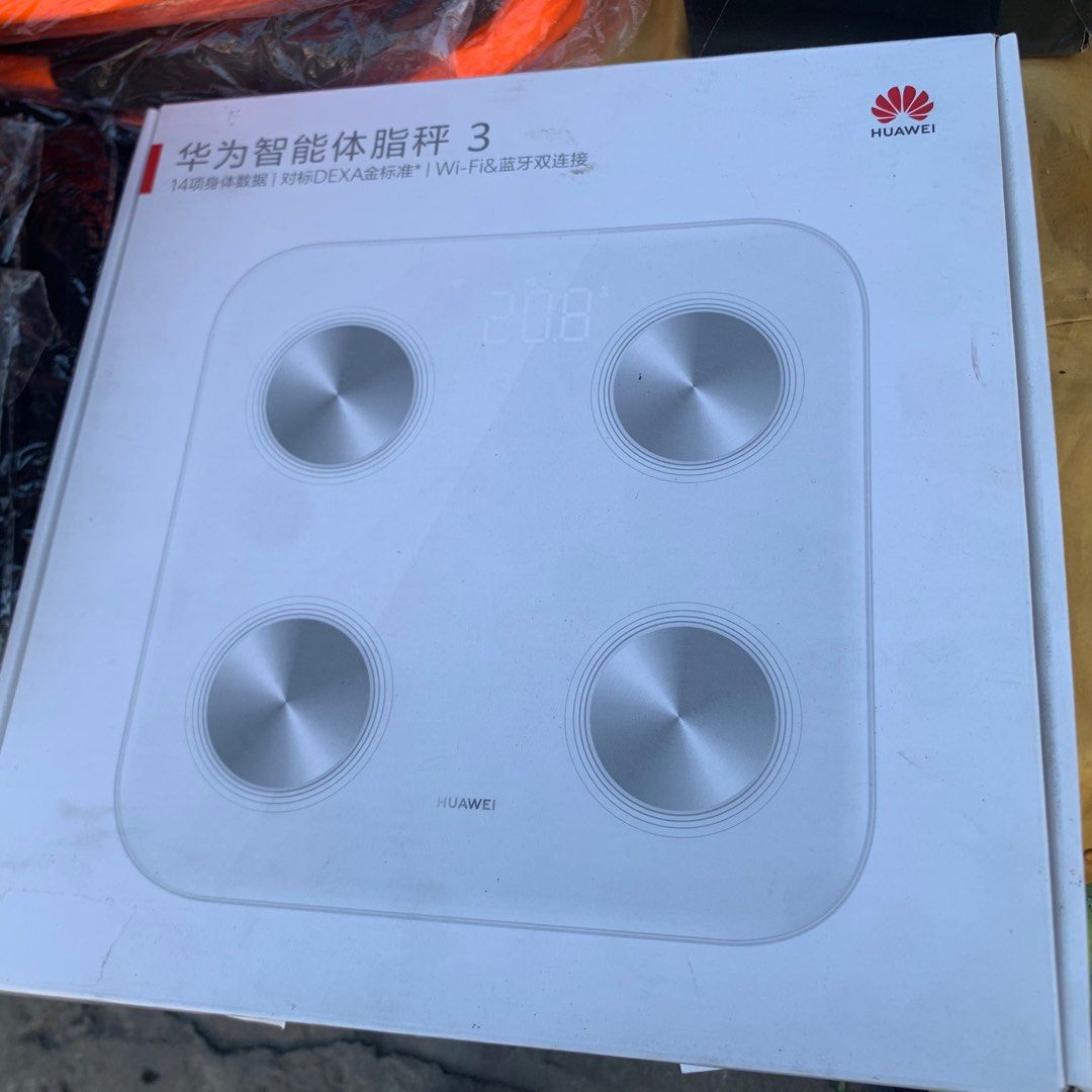Huawei weighing scale, Health & Nutrition, Health Monitors & Weighing ...