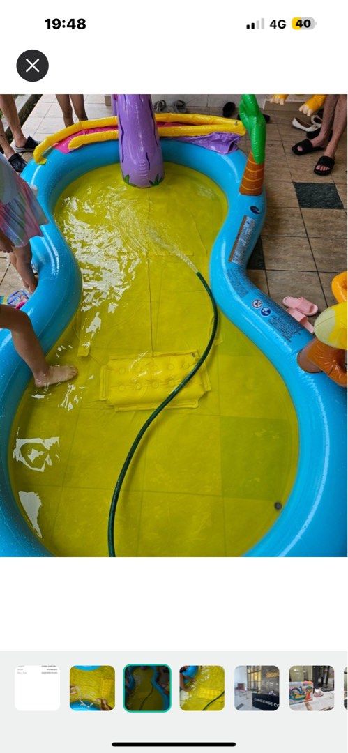 Index inflatable pool dinosaur, Hobbies & Toys, Toys & Games on Carousell