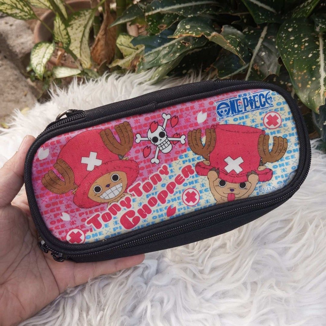 Japan Animation One Piece Tony Tony Chopper Pen Case, Women's Fashion ...