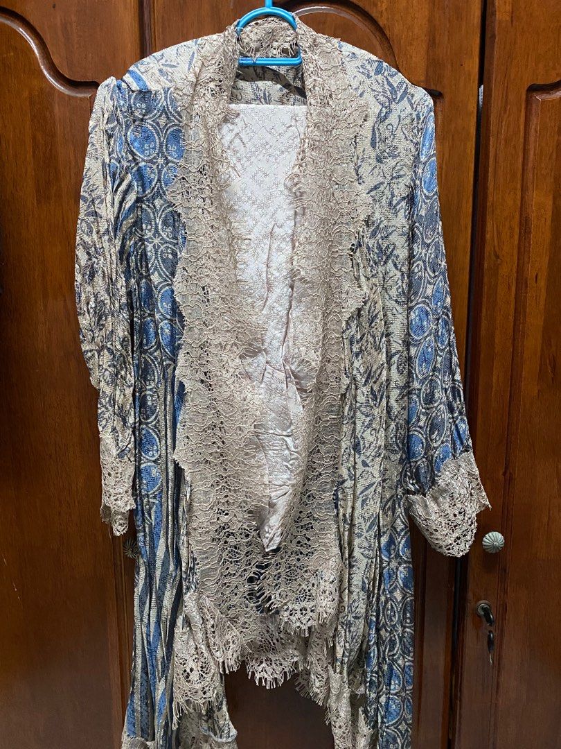 kaftan with pario, Women's Fashion, Muslimah Fashion, Baju Kurung ...