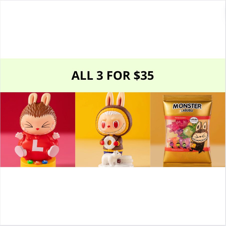 labubu the monsters candy series popmart, Hobbies & Toys, Toys & Games ...