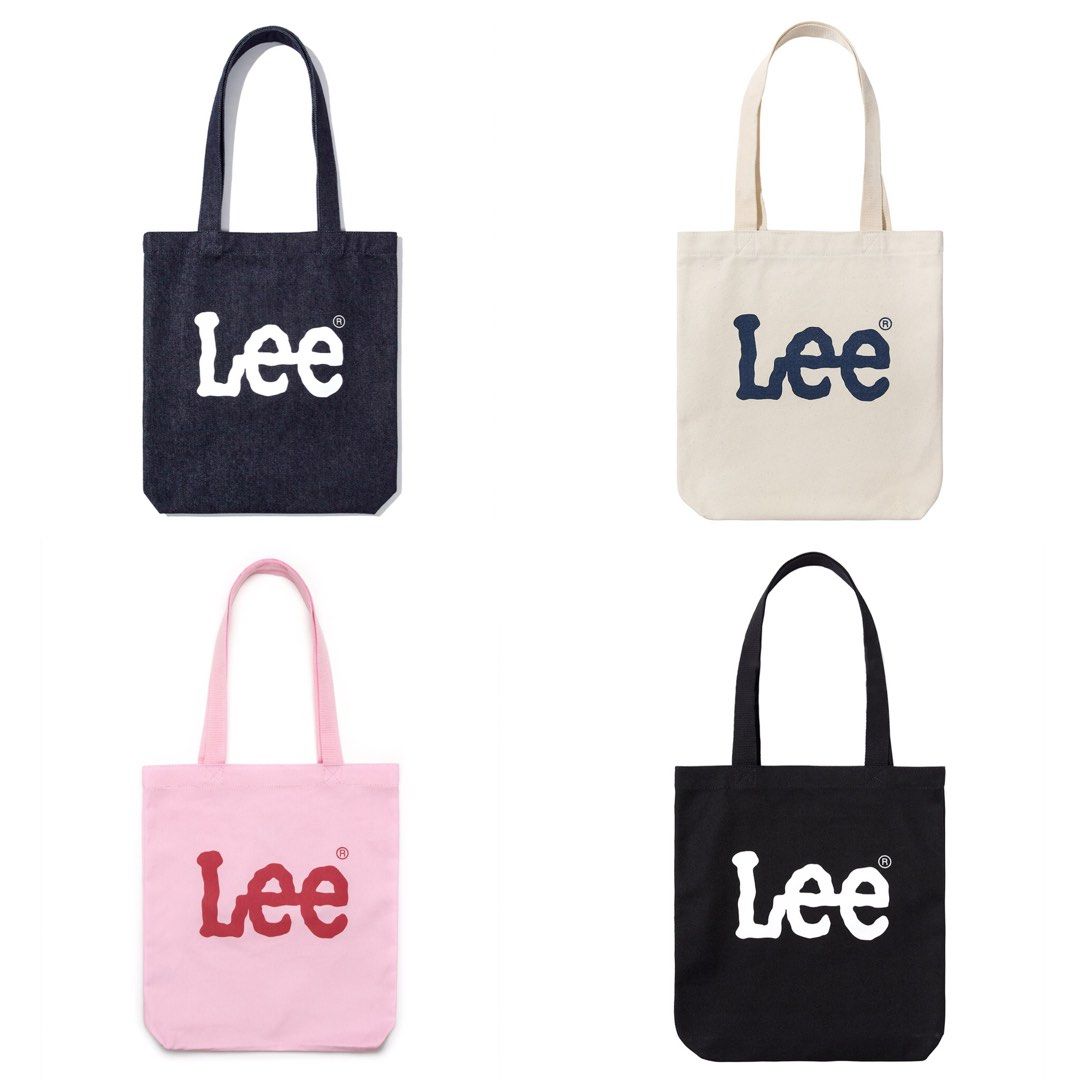 韓國Lee標誌Logo Eco Tote Bag, 女裝, 手袋及銀包, Tote Bags - Carousell