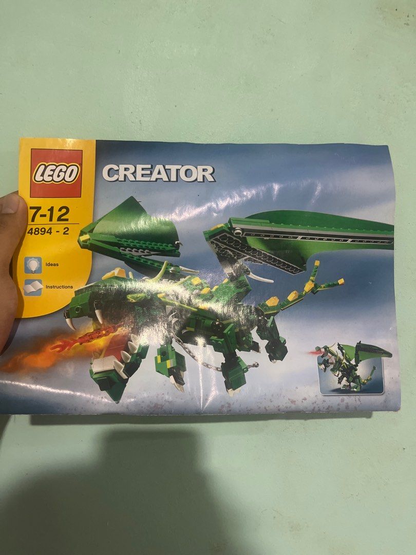 LEGO Mythical Creatures Set 4894 LEGO Creator damage box, Hobbies ...