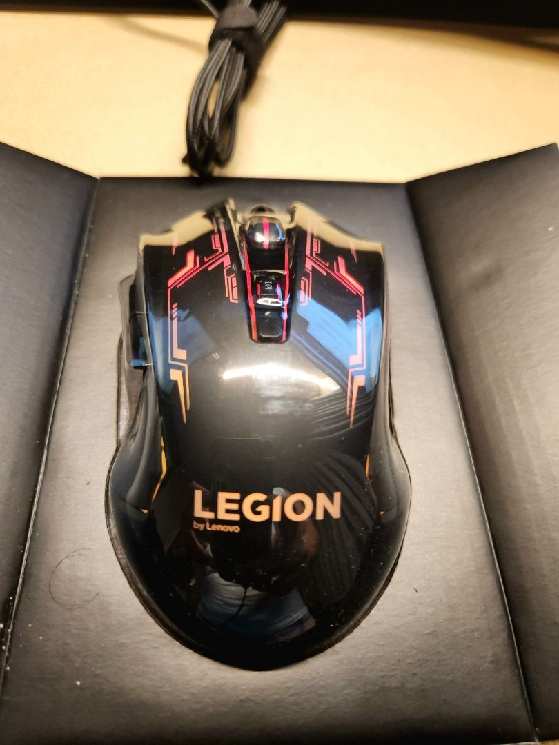 Lenovo Legion M200 RGB Gaming Mouse, 5-button design, up to 2400 DPI ...