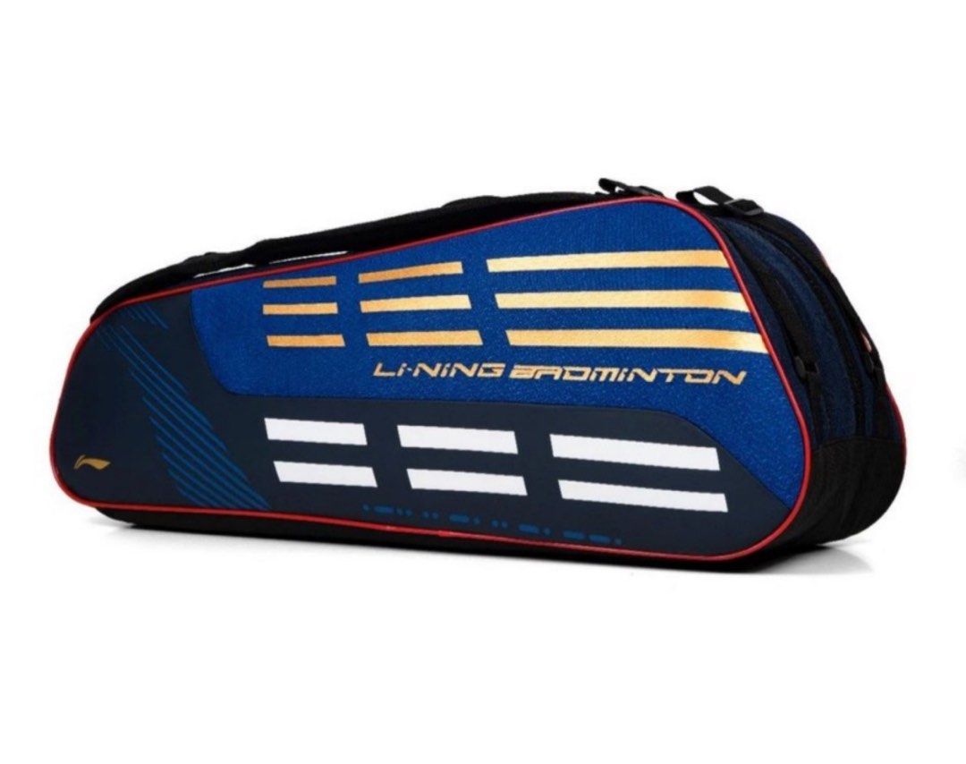 Li Ning 6 in 1 racket bag ABDS667-1, Sports Equipment, Sports & Games ...