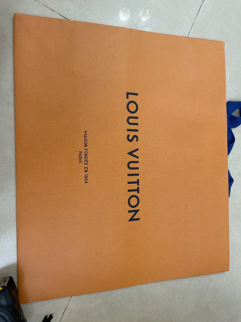 LV paper bag, Luxury, Bags & Wallets on Carousell