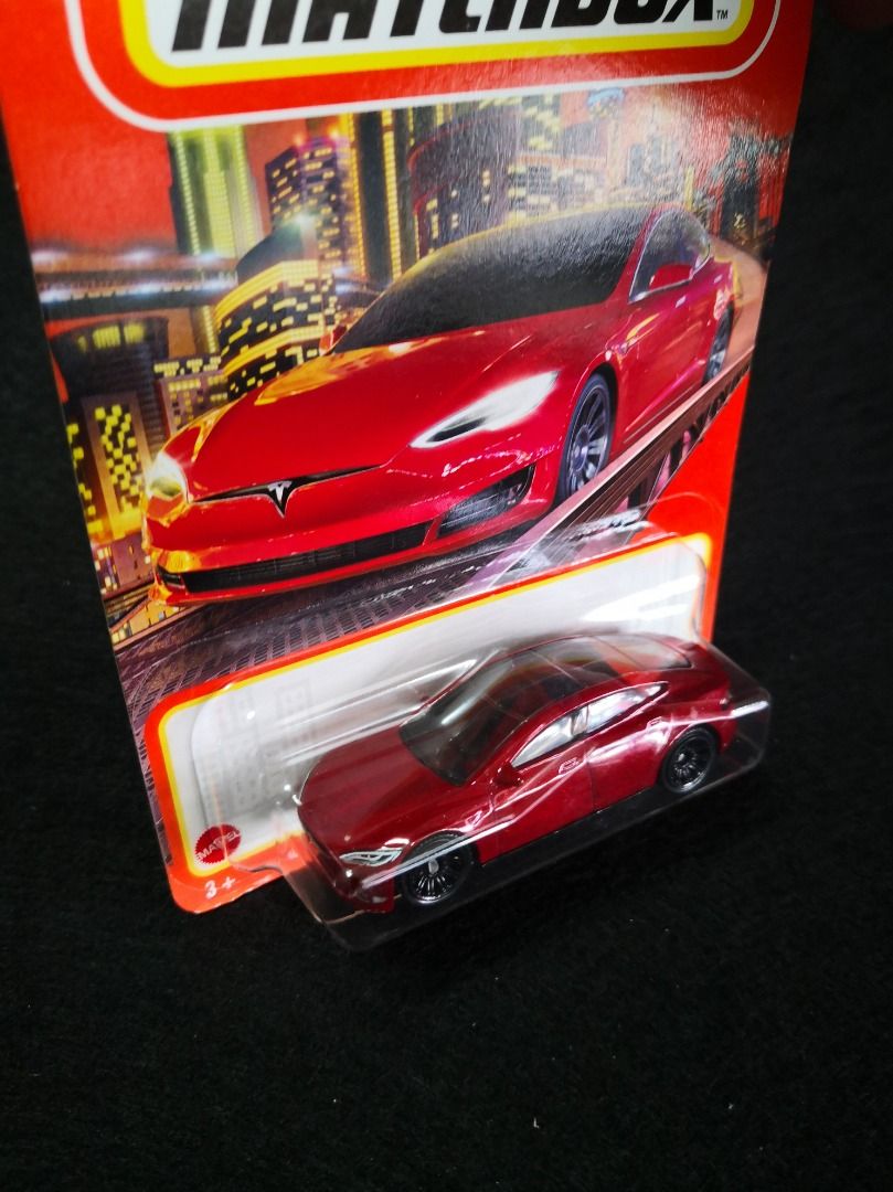 Matchbox Tesla Model S Red 2024, Hobbies & Toys, Toys & Games on Carousell