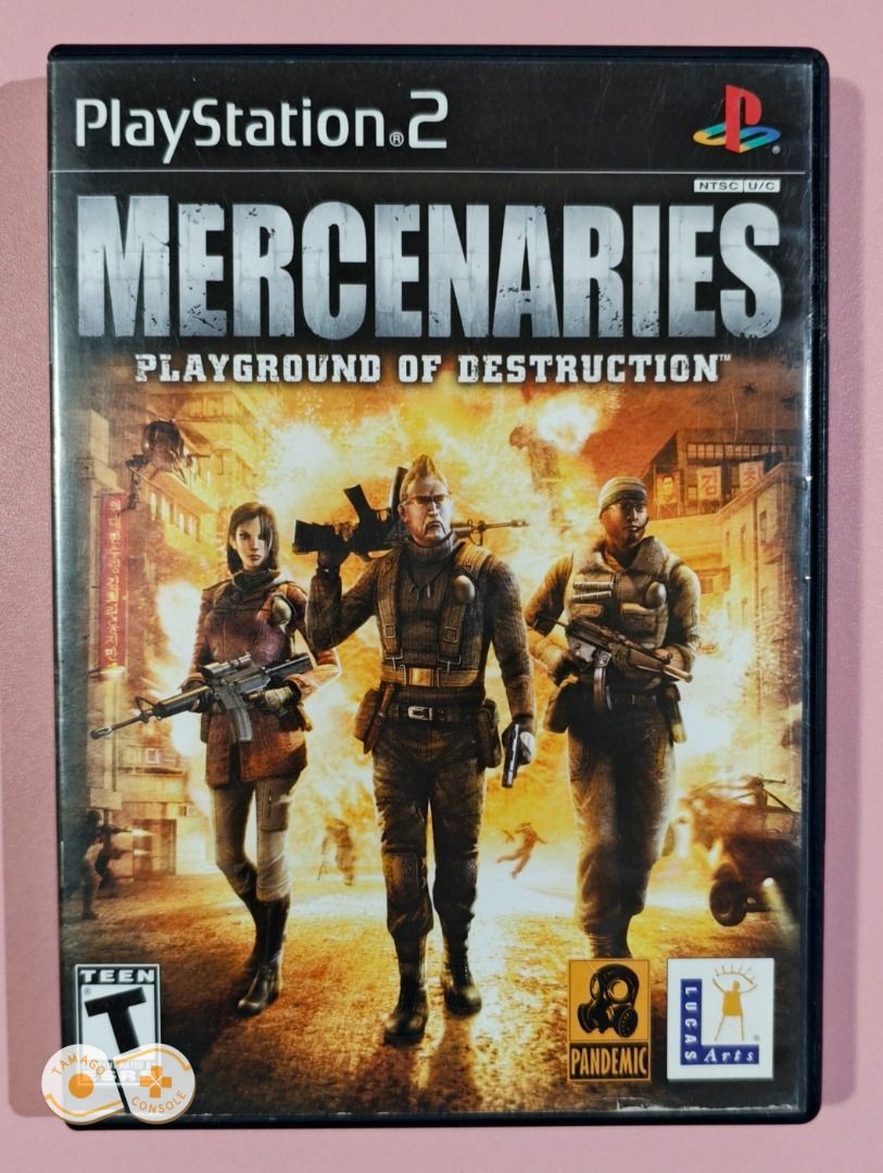 Mercenaries - [PS2 Game] [NTSC - ENGLISH Language], Video Gaming, Video ...