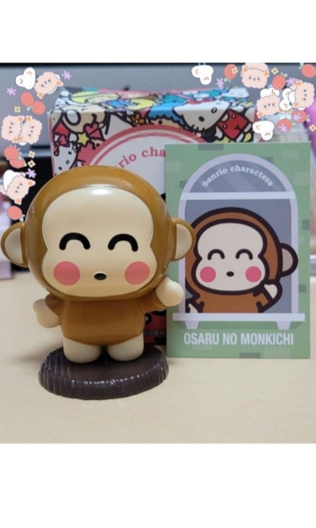 monkichi 馬餾仔 台灣 sanrio 盲盒, 興趣及遊戲, 玩具 & 遊戲類 - Carousell