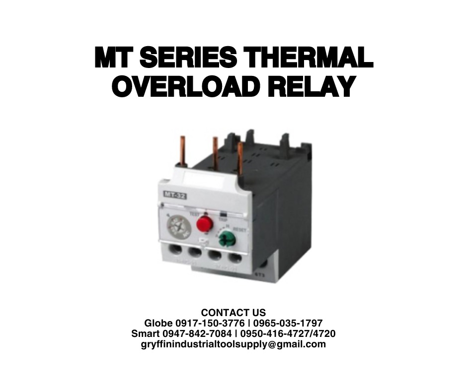 MT Series Thermal Overload Relay, Commercial & Industrial, Industrial ...
