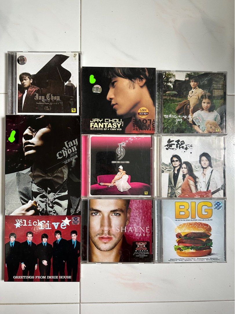 Music CDs Jay Chou FIR holi click five old school vintage, Hobbies & Toys, Music & Media, CDs ...