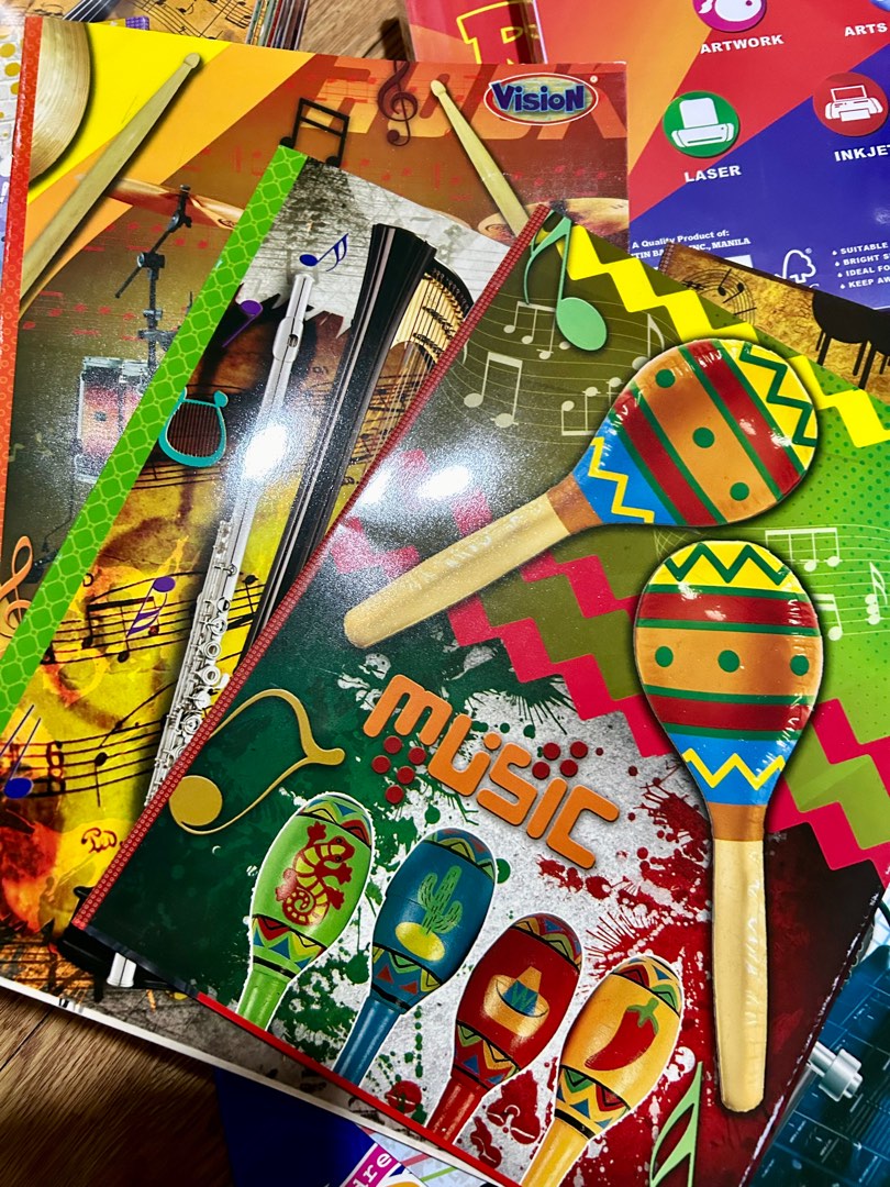 Music notes (book) (hard cover) (Veco), Hobbies & Toys, Stationary ...