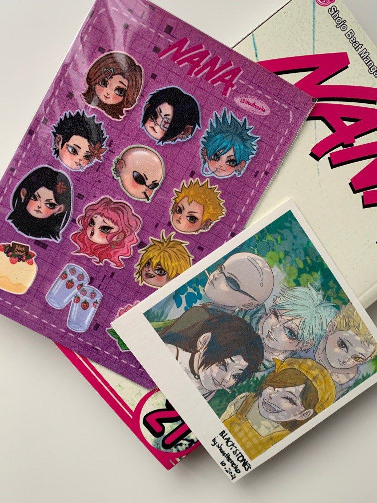 NANA ai yazawa sticker, Hobbies & Toys, Books & Magazines, Comics ...