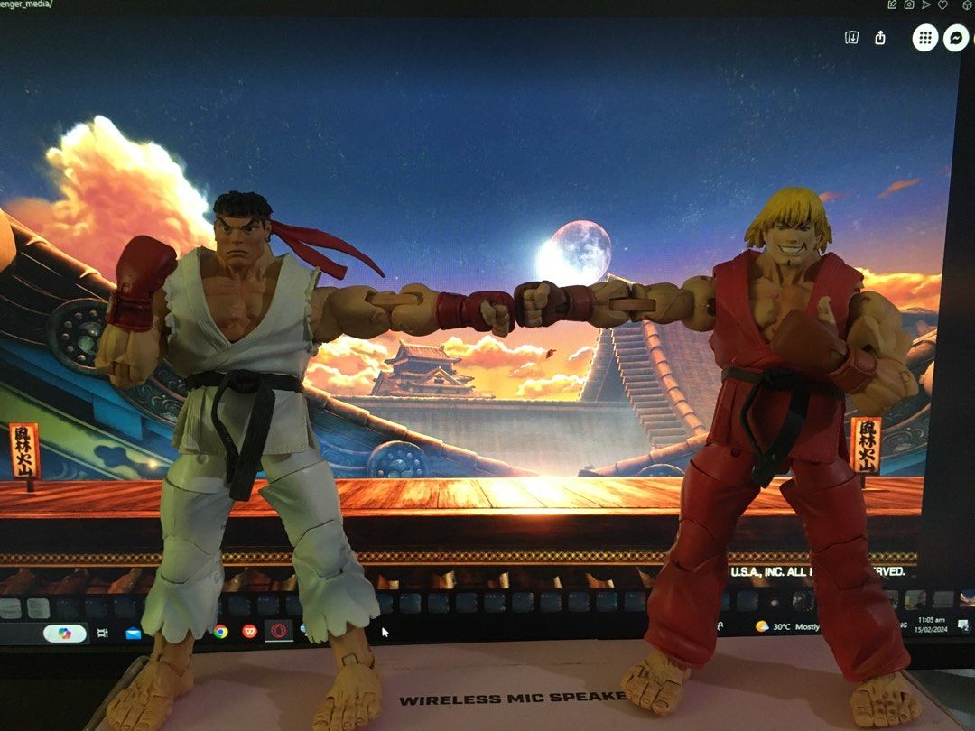 Neca Street Fighter Ryu and Ken, Hobbies & Toys, Toys & Games on Carousell