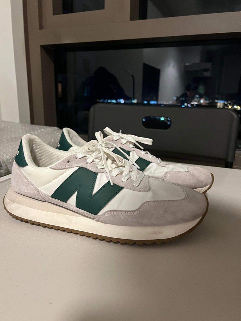 New Balance 237 Beige Grey Green, Men's Fashion, Footwear, Sneakers on ...