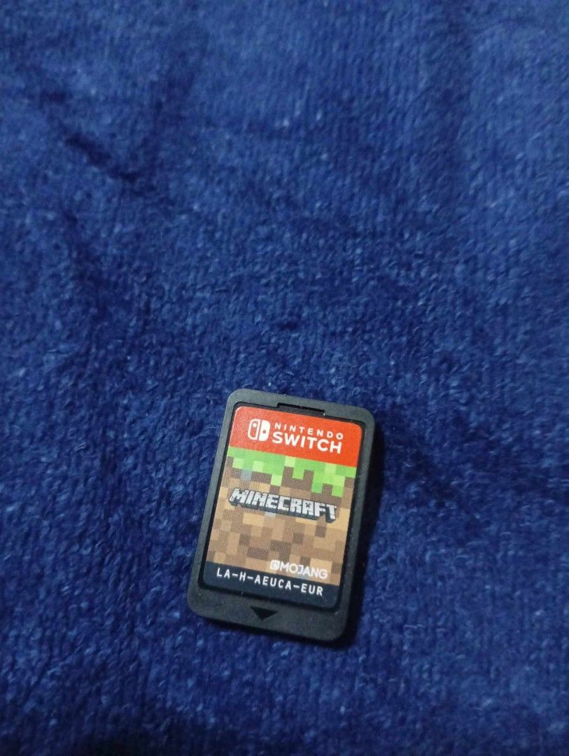 Nintendo Switch Minecraft Game Card, Video Gaming, Video Games ...