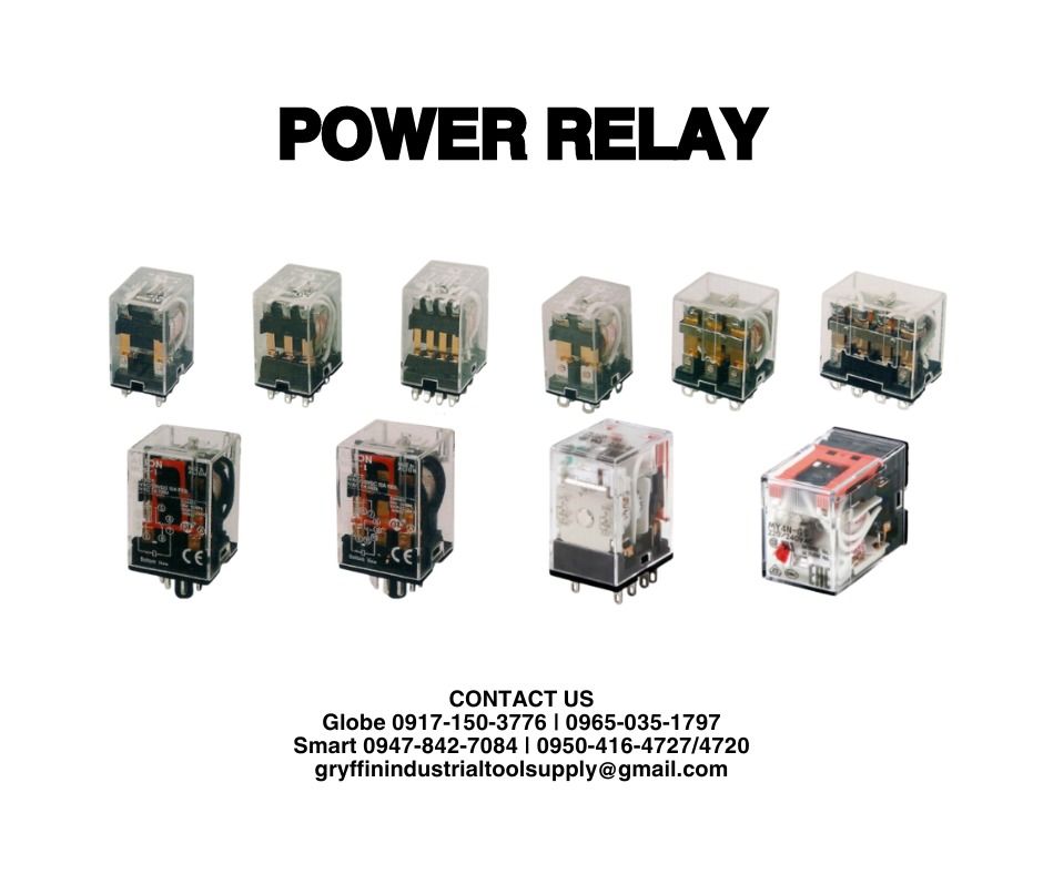 POWER RELAY, Commercial & Industrial, Industrial Equipment on Carousell