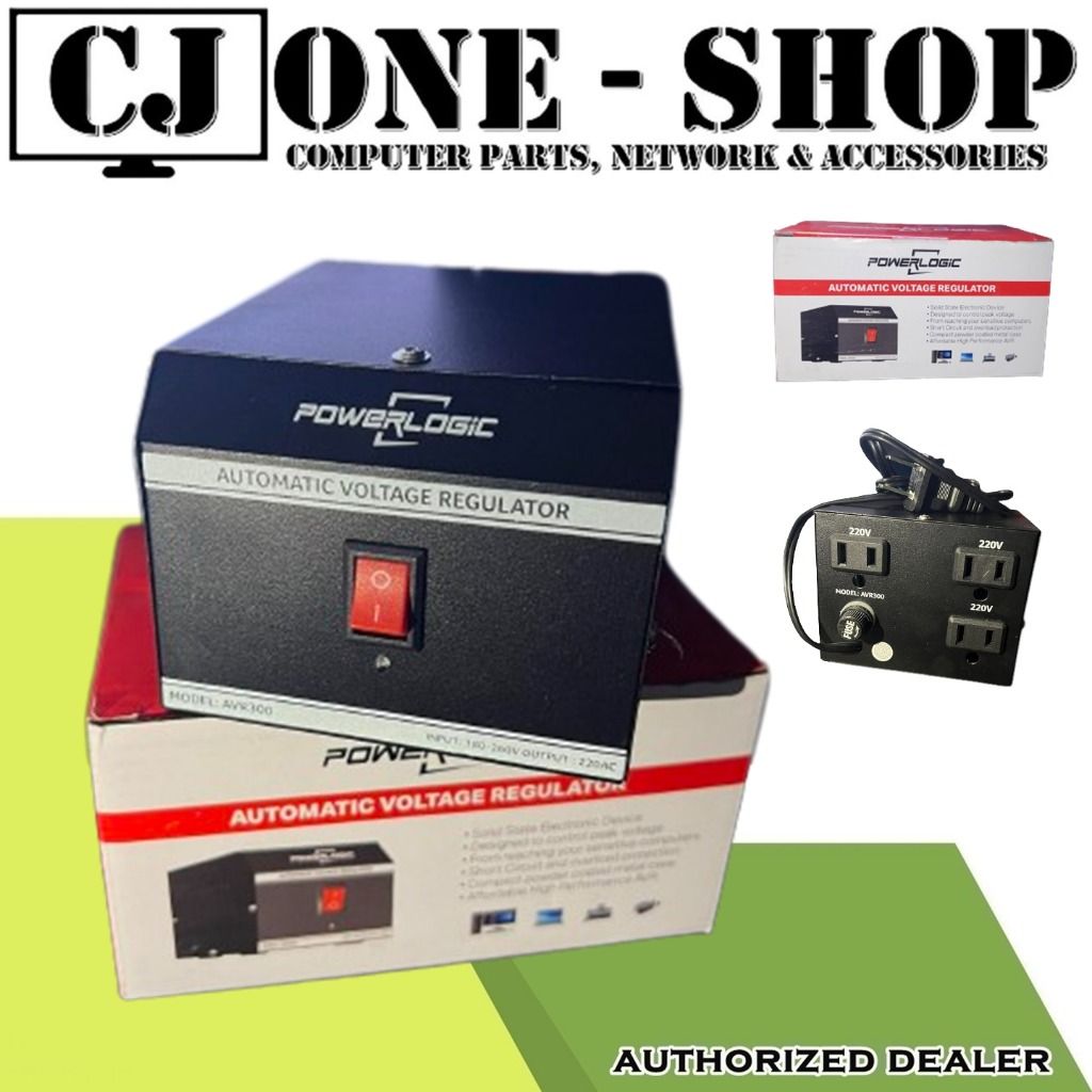 PowerLogic Automatic Voltage Regulator AVR300, Computers & Tech, Parts ...