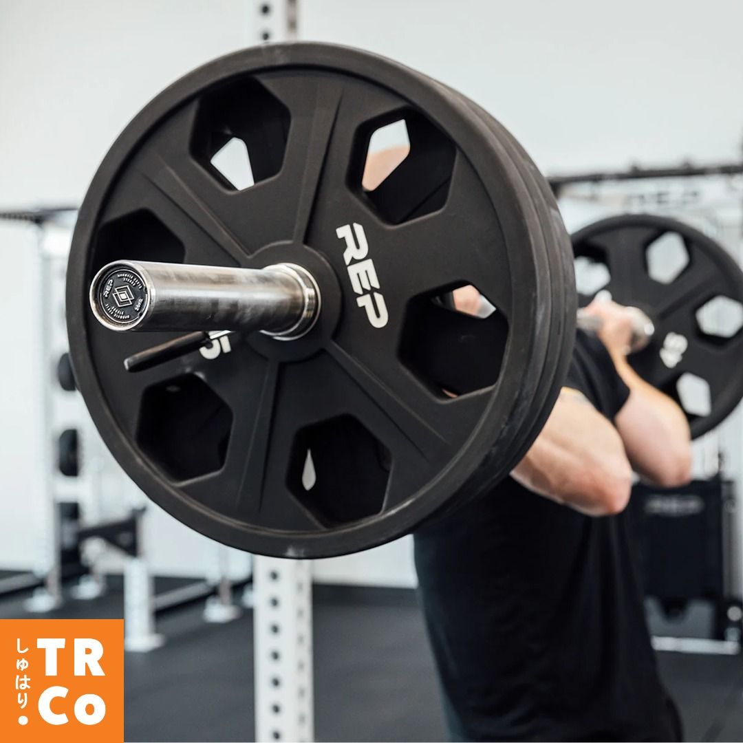 REP Double Black Diamond Power Bar, 20KG. Deadlift Bar with IPF Knurl ...