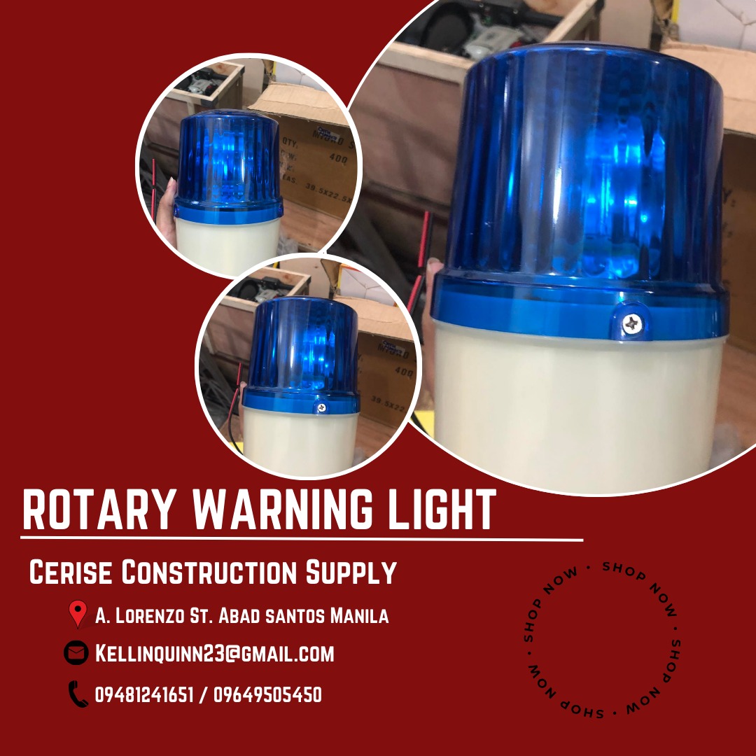 Rotary Warning Light, Commercial & Industrial, Construction Tools ...