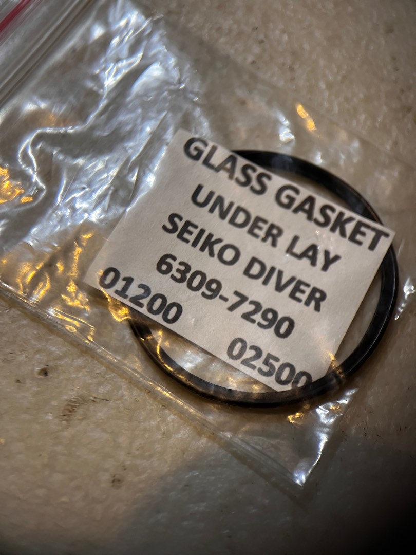 Seiko 6309-7290 Glass Gasket Under Lay, Men's Fashion, Watches ...