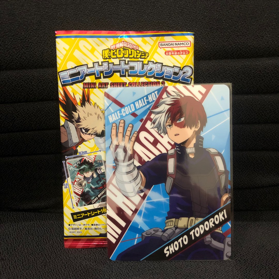 Shoto Todoroki Art Sheet (My Hero Academia MHA BNHA), Hobbies & Toys ...