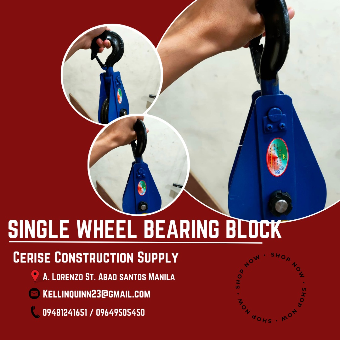 Single Wheel Bearing Block, Commercial & Industrial, Construction Tools ...