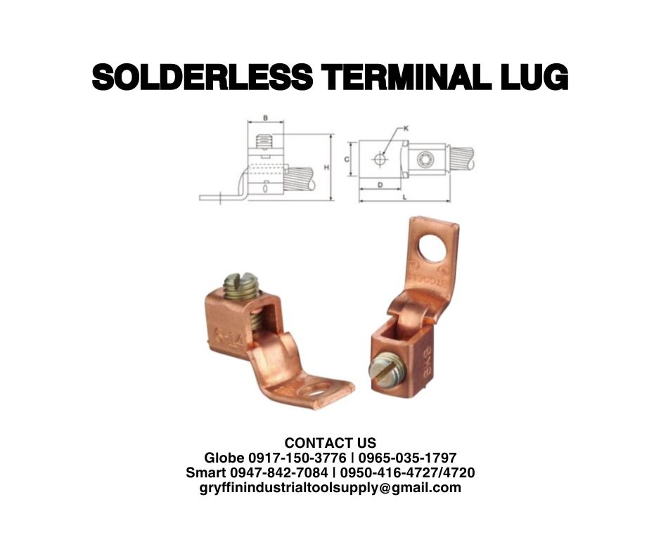 Solderless Terminal Lug, Commercial & Industrial, Industrial Equipment ...