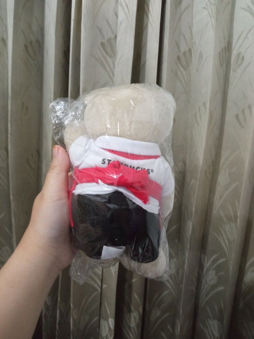 Starbucks Bearista Doll Keychain Original, Toys & Collectibles, Mainan di Carousell