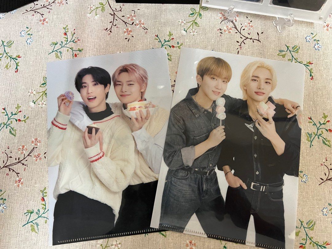 Stray Kids x Family Mart Japan A5 folders, Hobbies & Toys, Collectibles ...