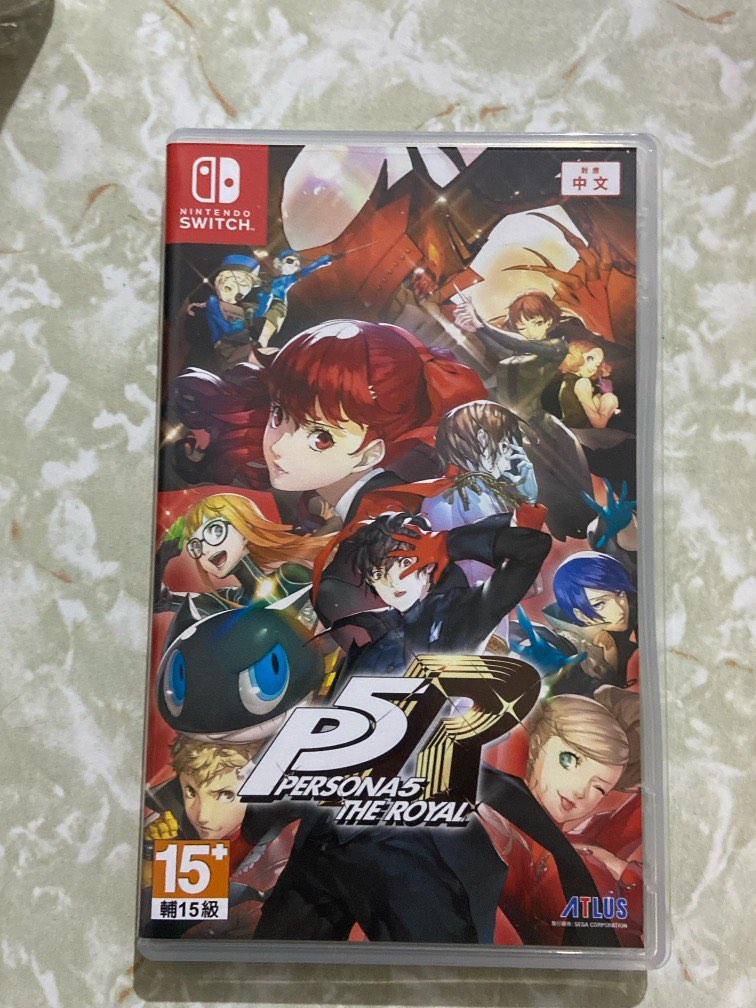 Switch P5R P5S卡帶, 電子遊戲, 電子遊戲, Nintendo 任天堂 - Carousell
