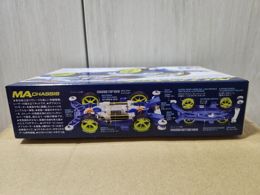Tamiya Mini 4WD Nitrage Clear Blue Special, Hobbies & Toys, Toys ...