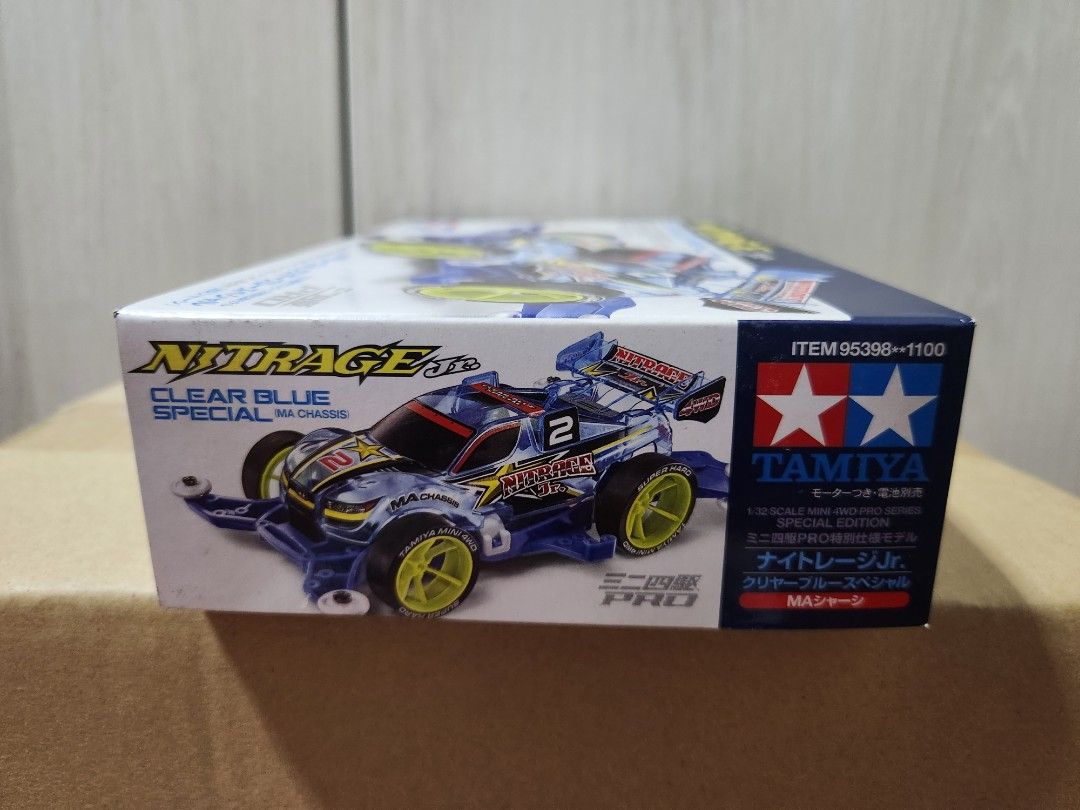 Tamiya Mini 4WD Nitrage Clear Blue Special, Hobbies & Toys, Toys ...