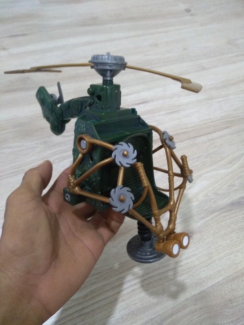 Teenage Mutant Ninja Turtles Pogo Copter 8" Helicopter 2003 Playmates ...