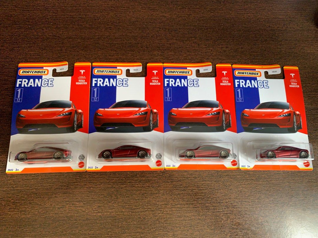 Tesla Roadster Red, Hobbies & Toys, Toys & Games on Carousell