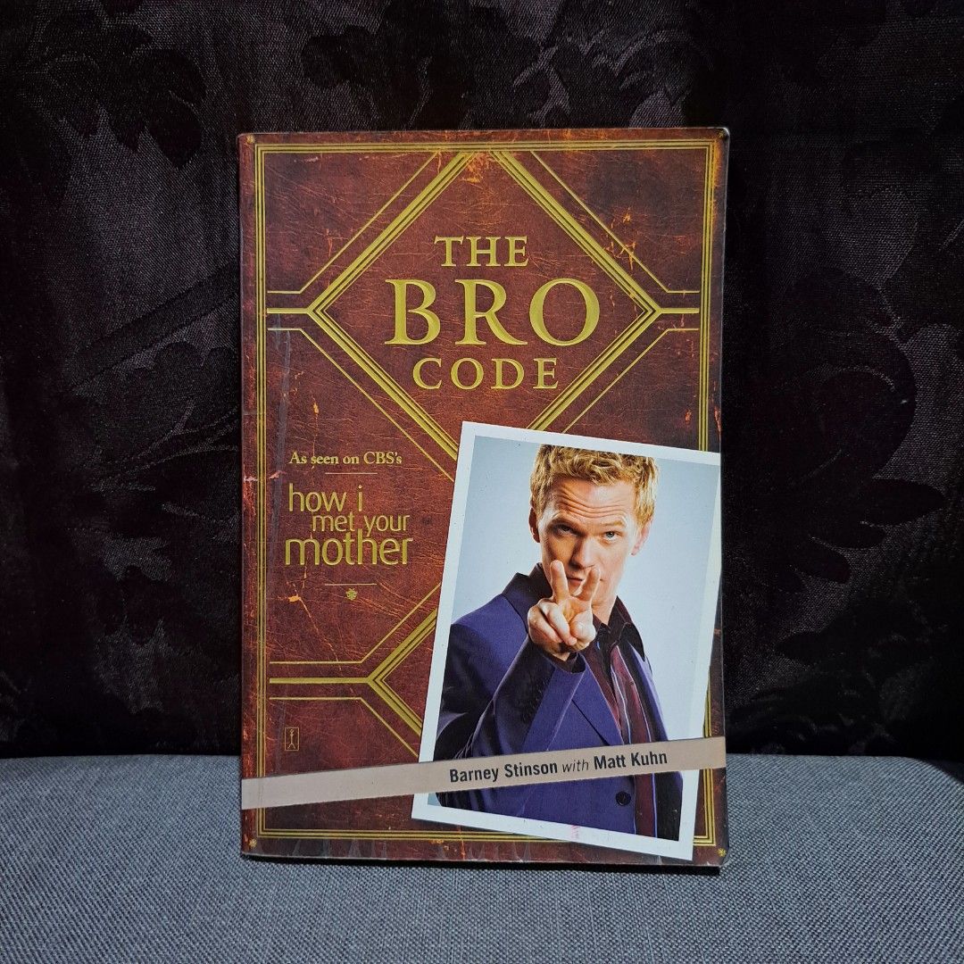 The Bro Code Barney Stinson, Hobbies & Toys, Books & Magazines, Fiction ...