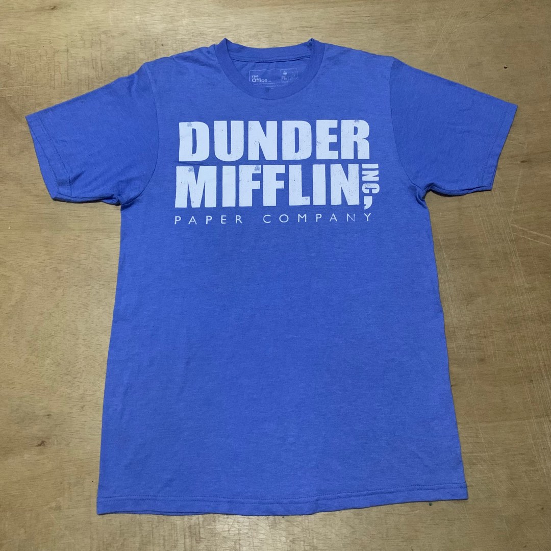 The Office Dunder Mifflin tee, Men's Fashion, Tops & Sets, Tshirts ...