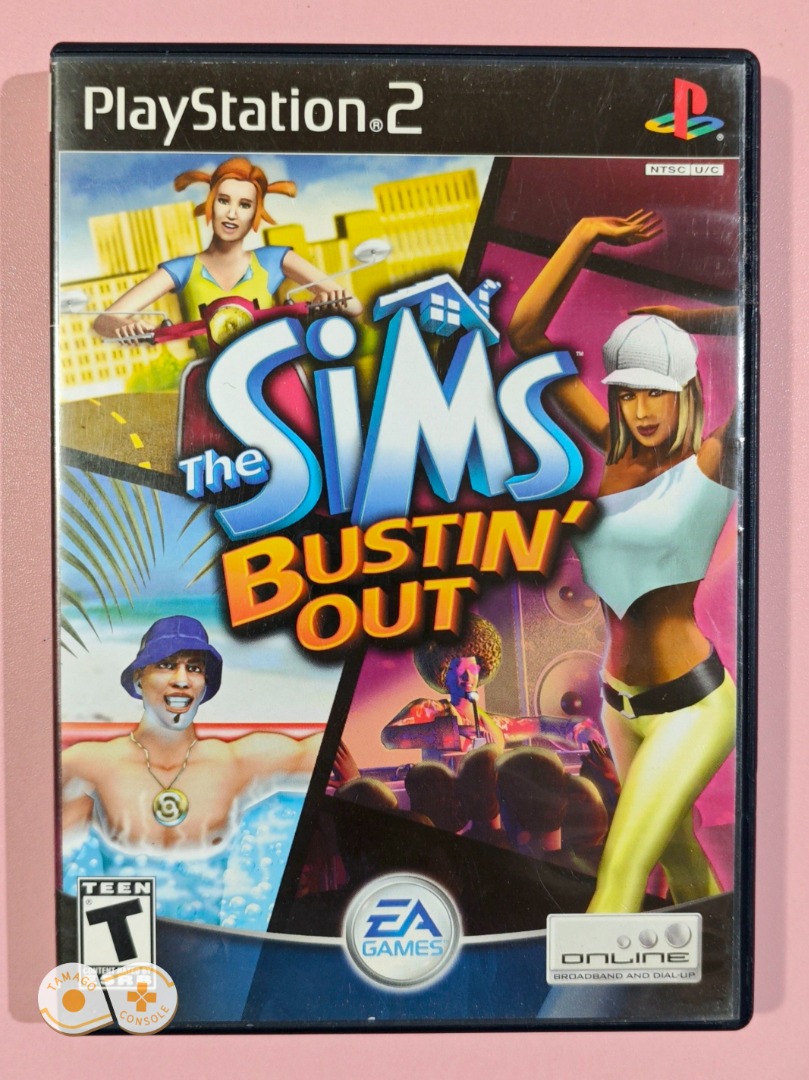 The Sims Bustin Out - [PS2 Game] [NTSC - ENGLISH Language], Video Gaming, Video Games ...