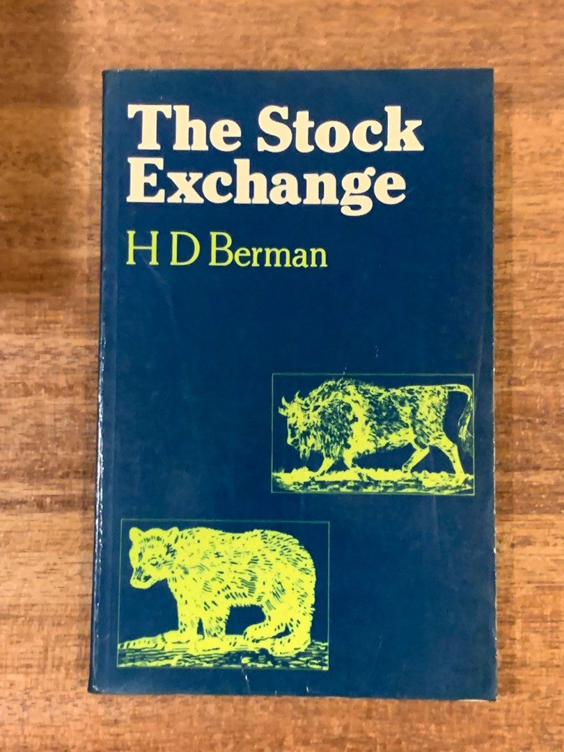 The Stock Exchange book by HD Berman, Hobbies & Toys, Books & Magazines ...